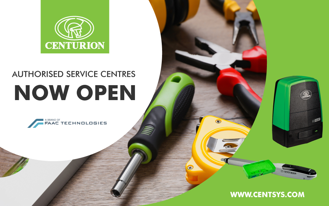 Exciting news! Authorised Service Centres Now Open in Ghana - Centurion Systems